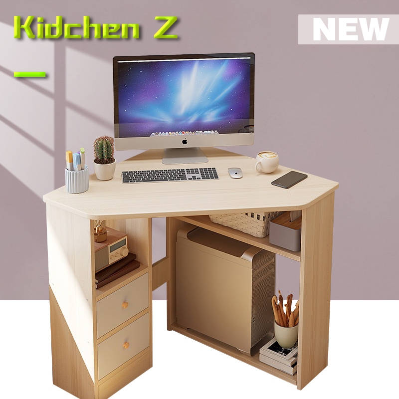 Computer table corner table study table corner desk small corner table ...