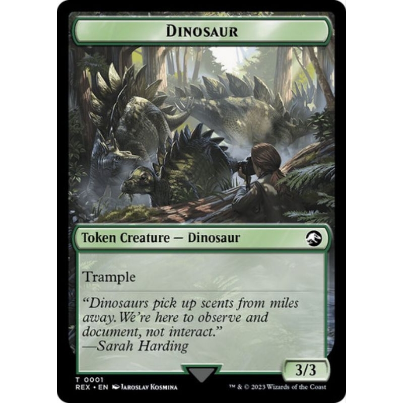 Dinosaur (token) - Common- MTG Cards (WotC) | Shopee Malaysia