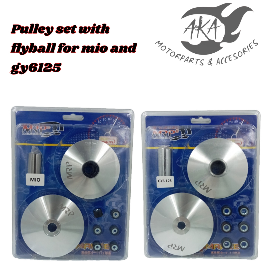 MRP PULLEY SET WITH FLYBALL FOR MIO/NOUVO/ AND GY6 125 | Shopee Malaysia