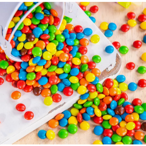 Milk Chocolate Bean Candies Per Kilo 1kg-2.5kg SUGAR CRASH | Shopee ...