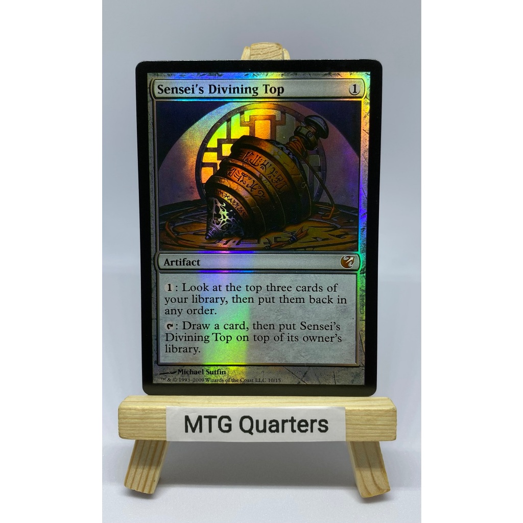 MTG Proxy Card - Sensei's Divining Top (Foil) | From the Vault: Exiled (V09) | Shopee Malaysia