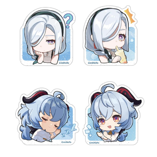 Official miHoYo Genshin Impact Hey Tea Collaboration Series Clip ...