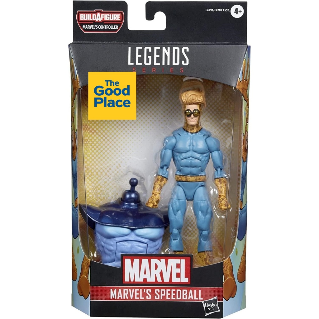 HASBRO Marvel Legends Speedball of Controller Wave with BAF Part ...
