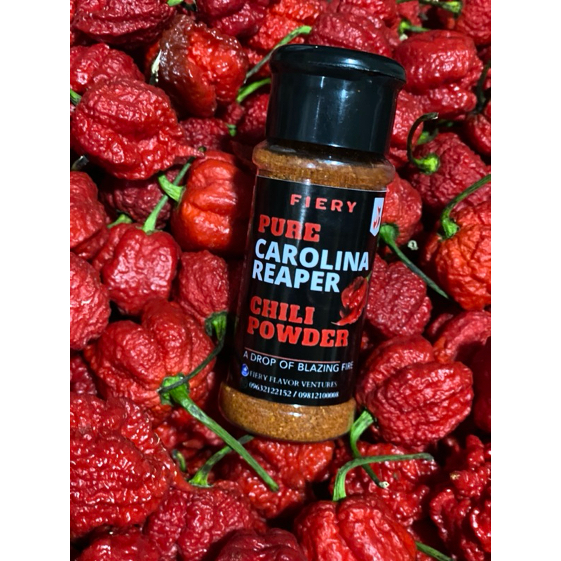 FIERY Pure Carolina Reaper Chili Powder 30grams | Shopee Malaysia