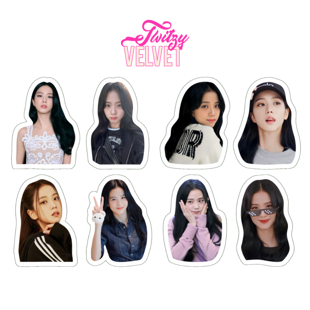 UNOFFICIAL Fanmade Blackpink Jisoo Matte Waterproof Stickers | Shopee ...