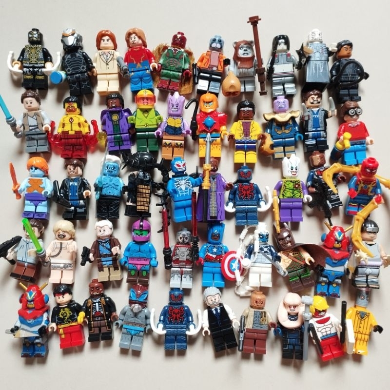 Lego Bootleg Marvel DC Star Wars Naruto Assorted Random Minifigure you ...
