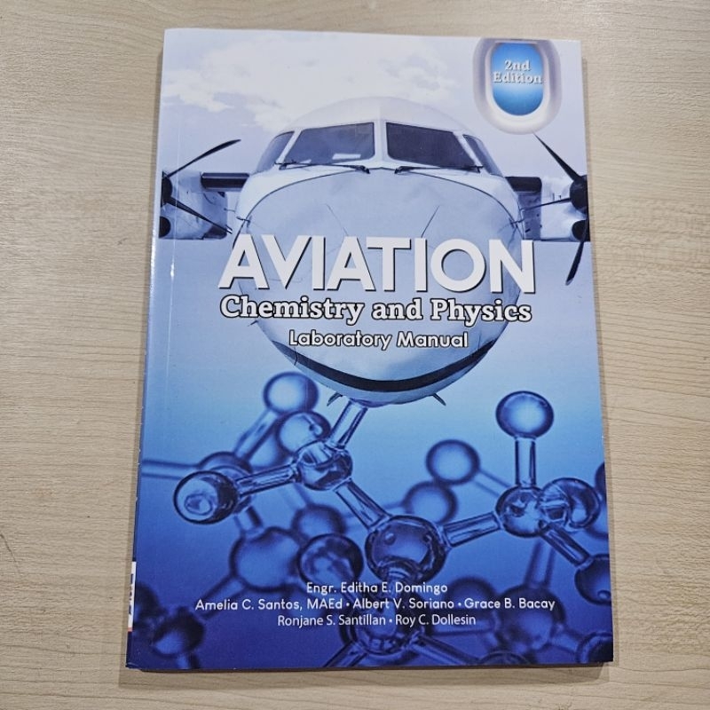 Aviation Chemistry and Physics Laboratory Manual By; Dimingo | Shopee ...