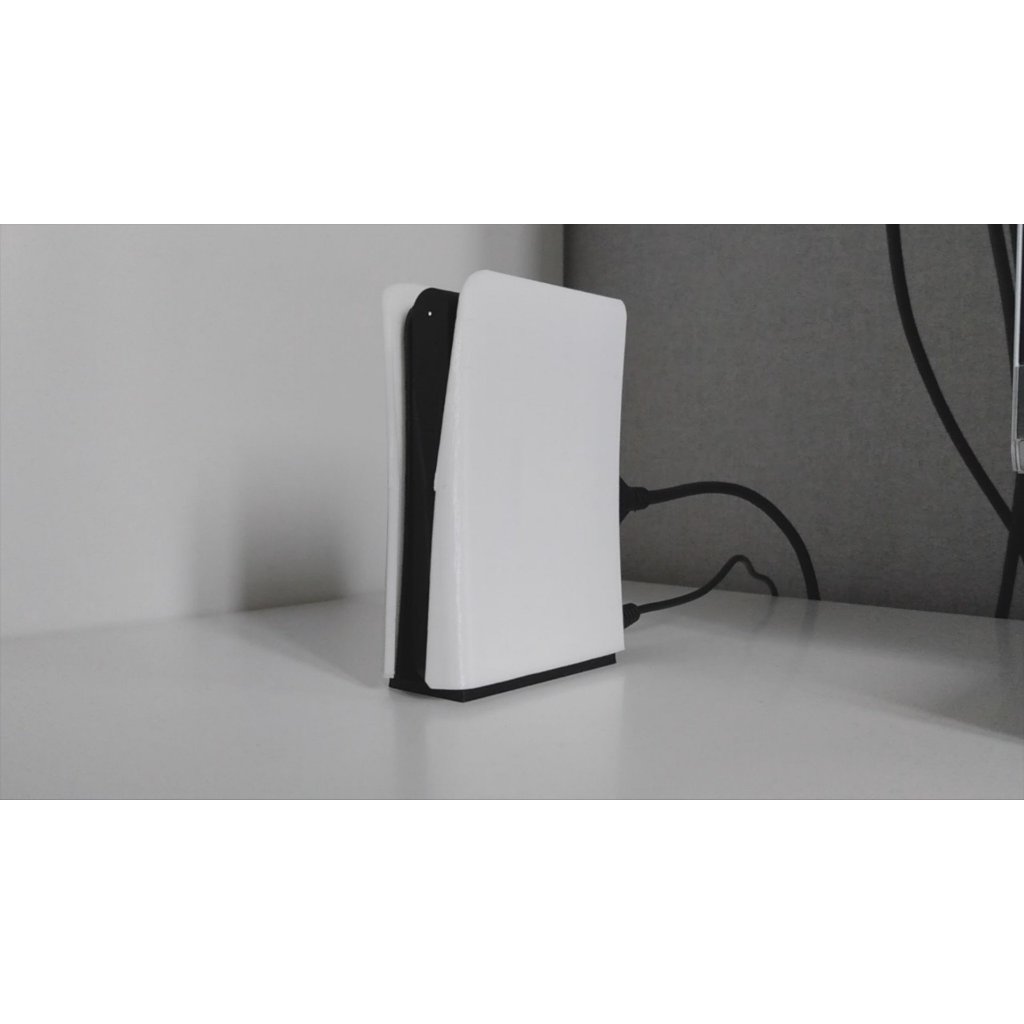 PSTV Stand Enclosure Case PS5 Design -3D Printed -SHIP AGAD! | Shopee ...