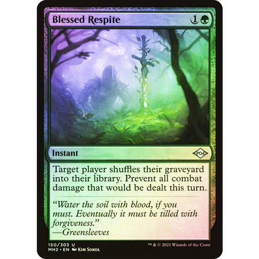 Magic the Gathering | Blessed Respite | Shopee Malaysia