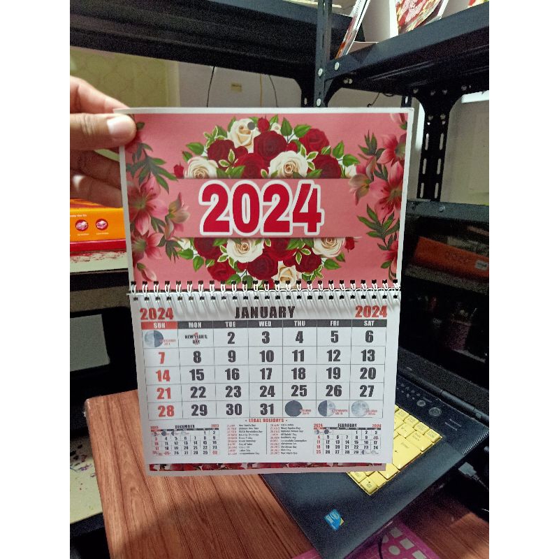 2024 PLAIN CALENDARS (NOT EDITABLE OR CUSTOMIZED) | Shopee Malaysia