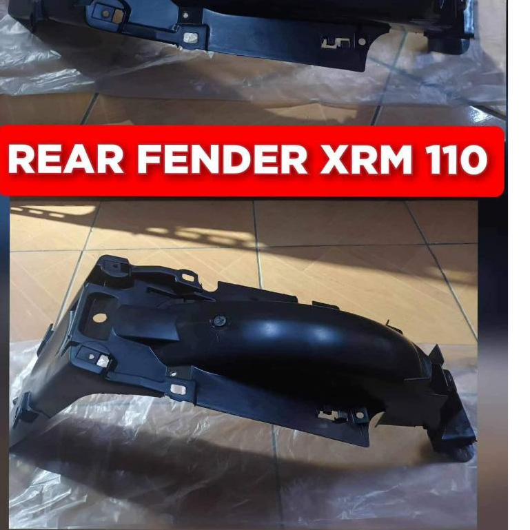 Rear Fender - Honda Xrm 110 (Black) | Shopee Malaysia