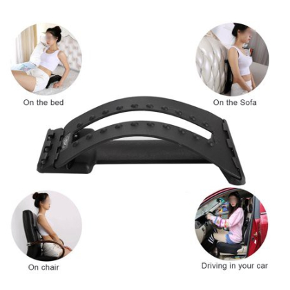 Magnetic Pressure Points Lumbar Traction Orthotic Magic Back Support ...