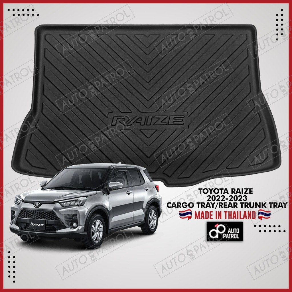 Toyota Raize 2022-2023 Rear Trunk Tray or Cargo Tray v2 | Shopee Malaysia