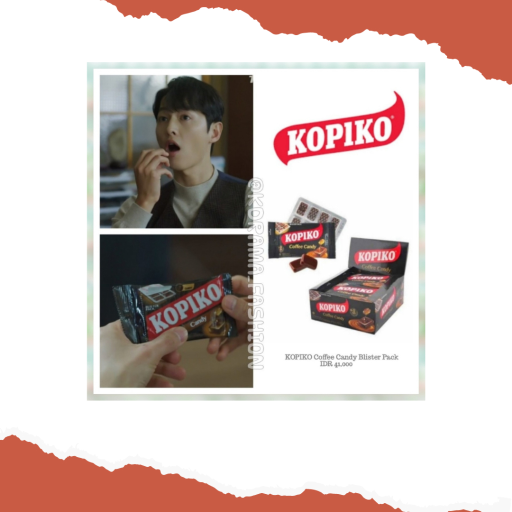 DAISO KOREA - Copico Kopiko Coffee Flavored Candy Blister Pack 32g ...