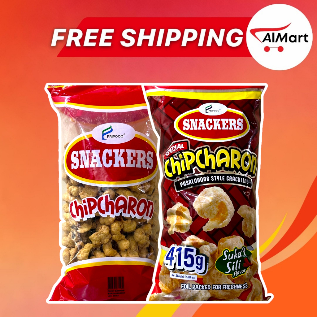 SNACKERS SUKAT SILI & PINOY BAWANG BUNDLE (415 GRAMS) | Shopee Malaysia