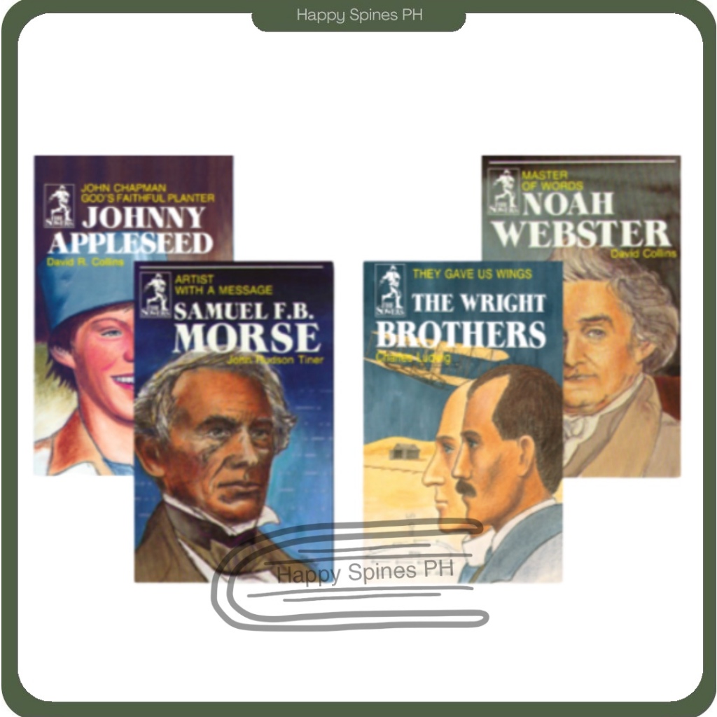 Sower Series Biography - Inventors (Appleseed, Morse, Wright, Webster) | Shopee Malaysia