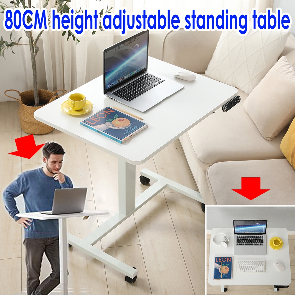 80*60cm Adjustable height work tables Electric standing desks with ...