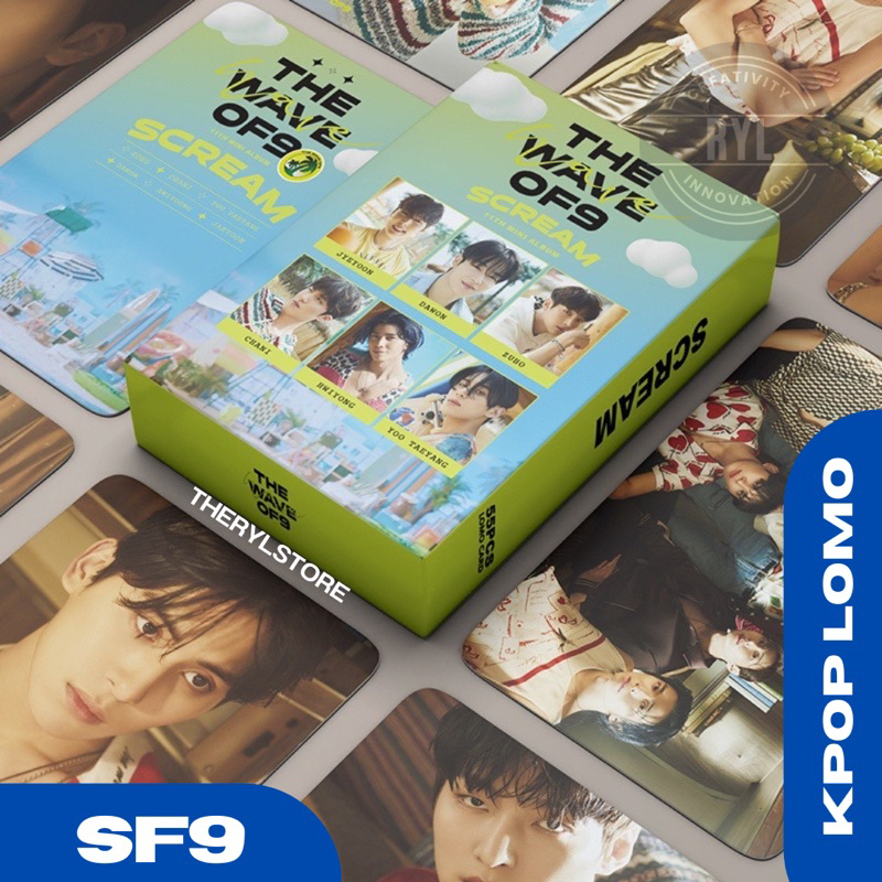 SF9 KPOP Lomo Cards [55 pcs/box] | Shopee Malaysia