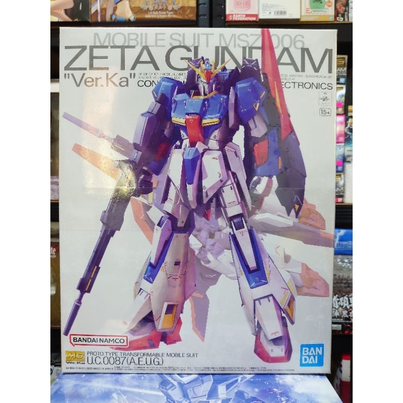 Zeta Z Gundam Ver Ka MG Master Grade Mobile Suit MSZ-006 Bandai | Shopee Malaysia