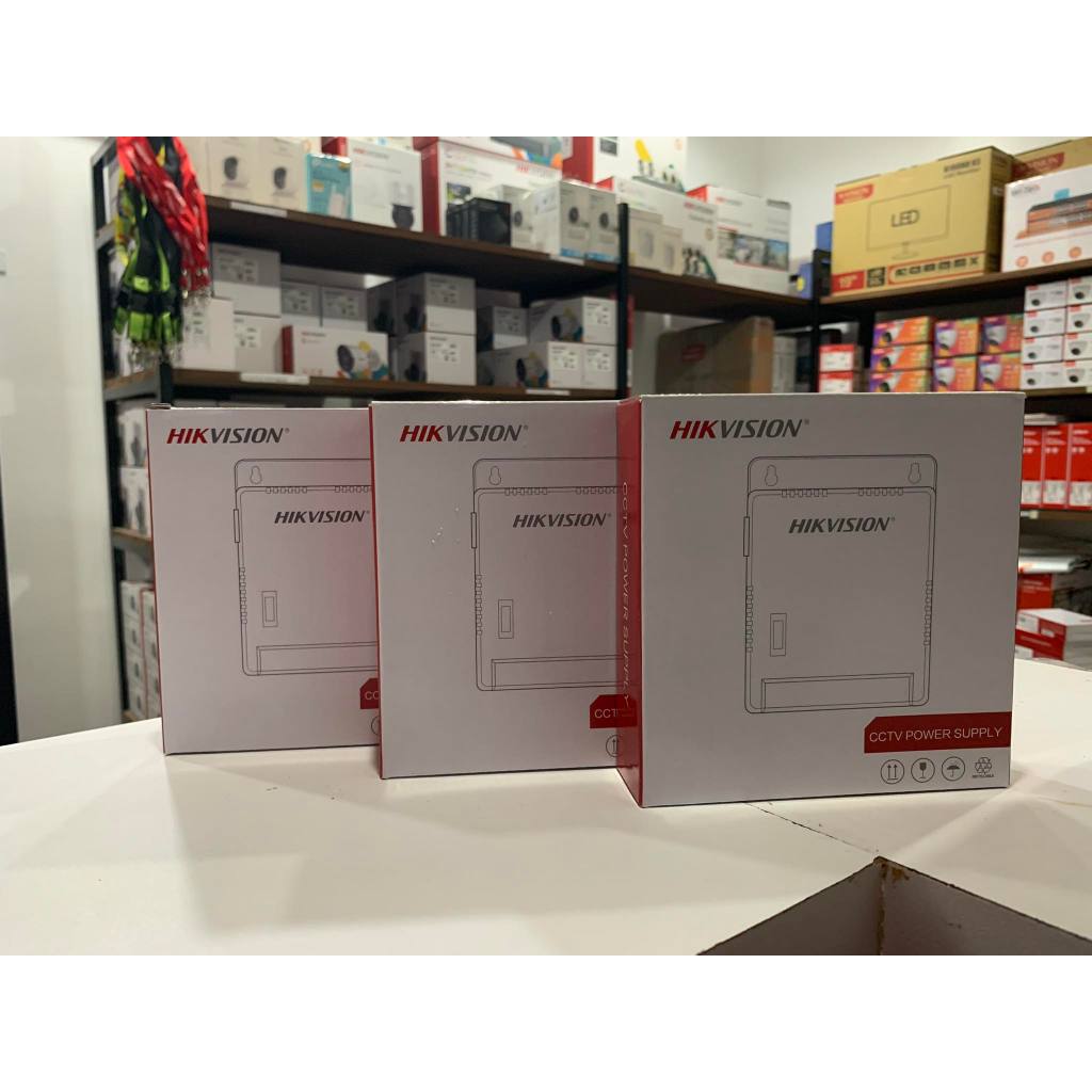 Hikvision Adaptor 8CH CCTV 12V 60W Switching Mode Power Supply Compact ...