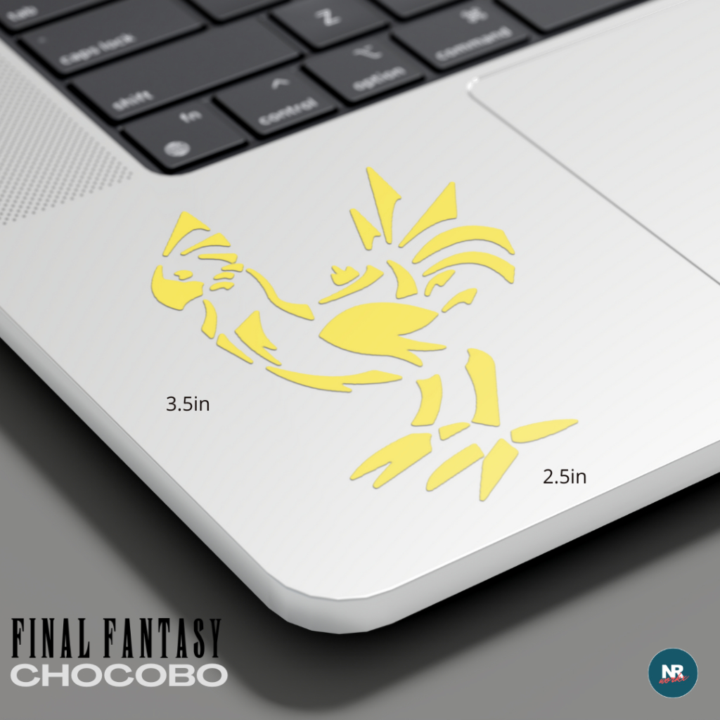 Final Fantasy Chocobo Vinyl Decal Gaming Anime Sticker | Shopee Malaysia
