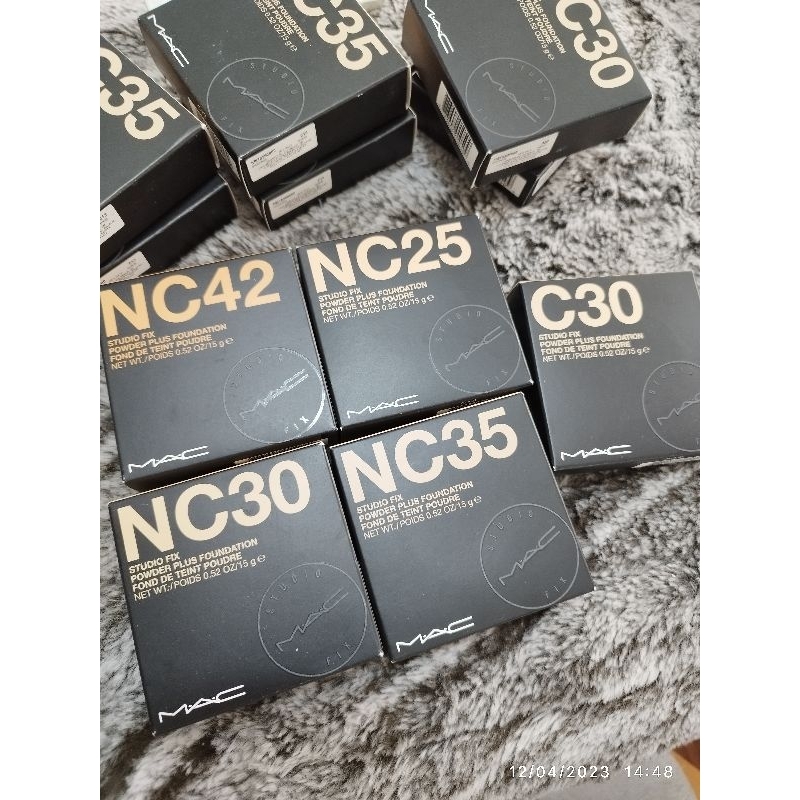 MAC Studio Fix Powder Plus Foundation- (NC35) 15g | Shopee Malaysia