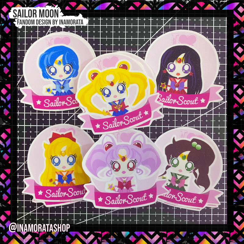 Sailor Moon vinyl waterproof sticker | Shopee Malaysia
