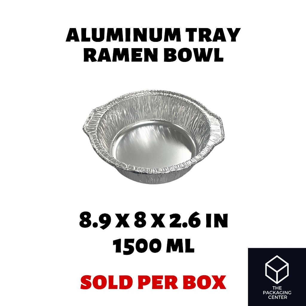 [BULK] Aluminum Foil Ramen Bowl - AC226 | Ramyun Cooker Container for ...
