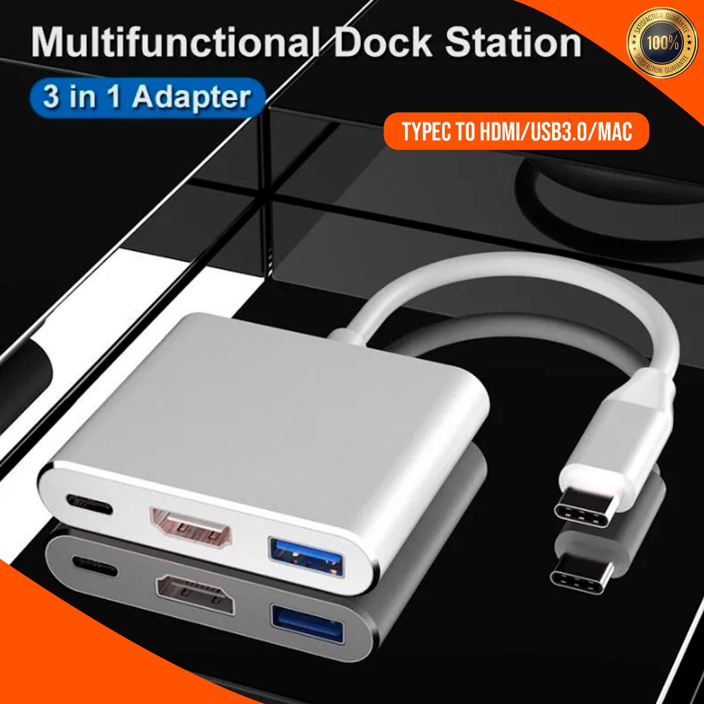 Sky USB 3.1 Type C to 4K HDMI VGA Hub Adapter Converter | Shopee Malaysia