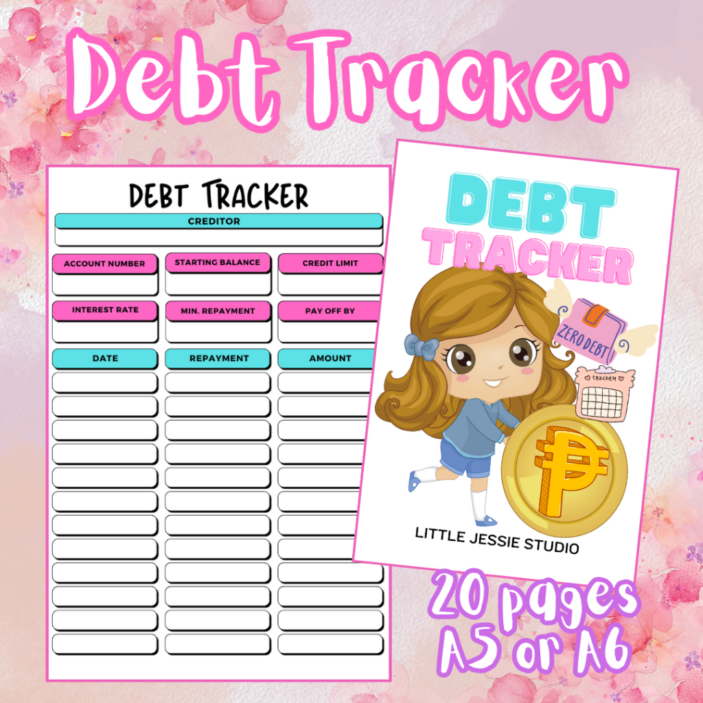 Debt Tracker Notebook (20pages) | Shopee Malaysia
