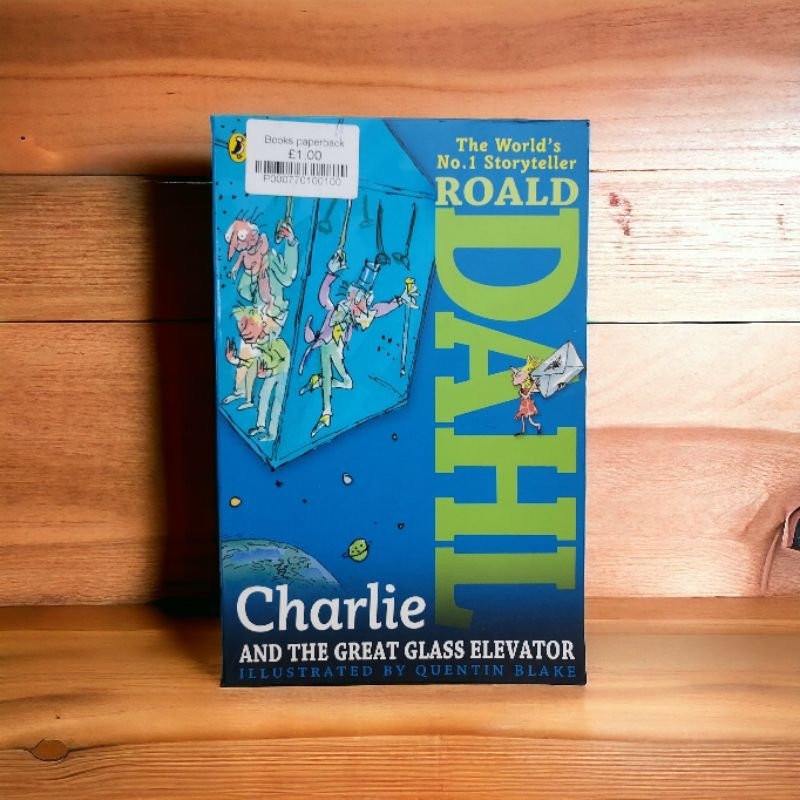 Charlie and the Great Glass Elevator ~ Roald Dahl ~ | Shopee Malaysia