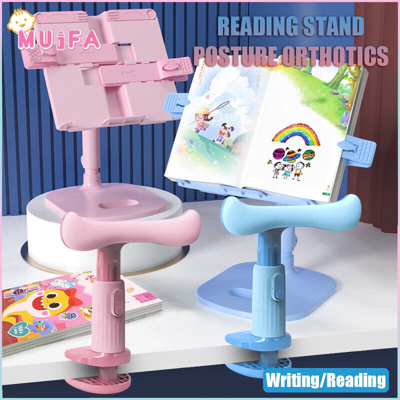 Bookshelf Book Holder Bookcase Stand Adjustable Reading Bracket ...
