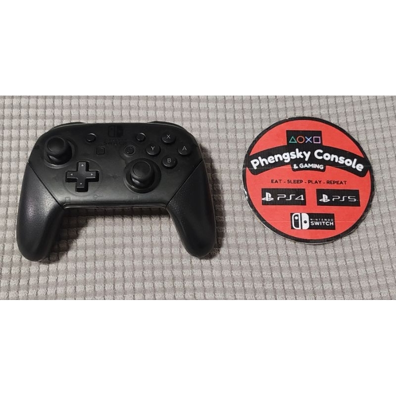 Nintendo switch pro controller black ( nintendo switch controller) | Shopee Malaysia