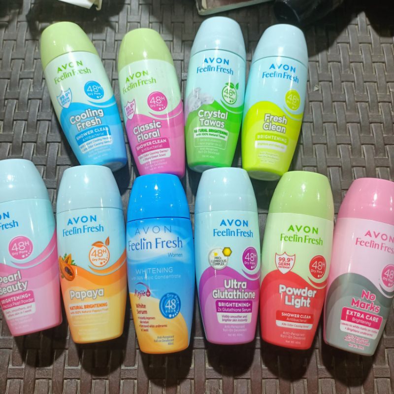 Avon Feeling Fresh Roll On Deodorant 40ml | Shopee Malaysia