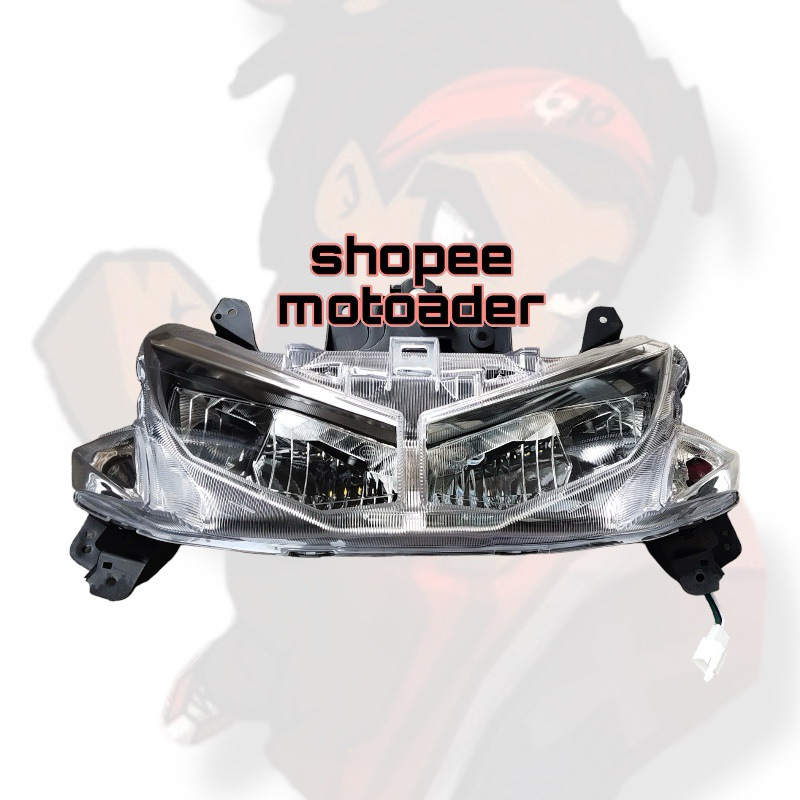 Headlight Yamaha Aerox v1 Head light High Quality | Shopee Malaysia