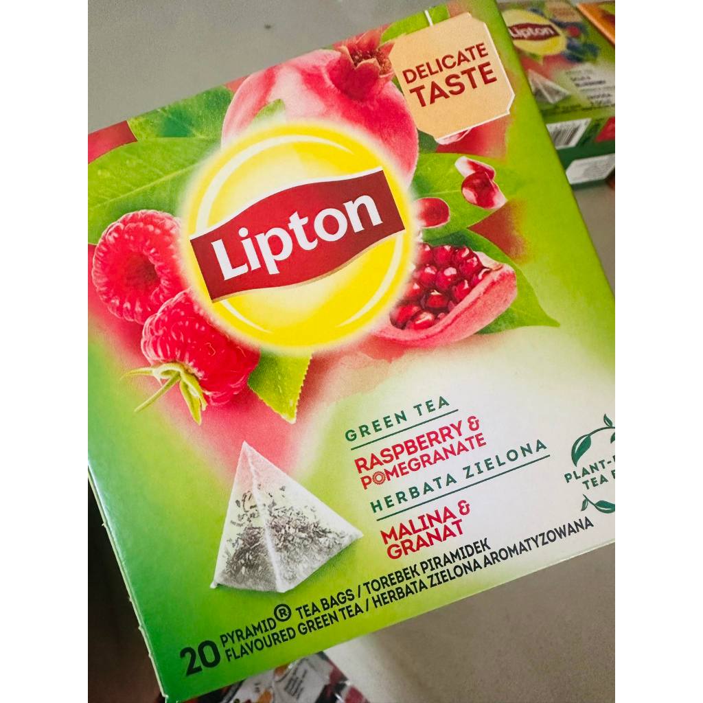 Lipton Flavored Black and Green Tea (Fruit, Mint Assorted) | Shopee ...