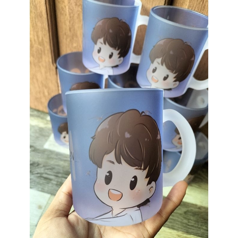 PERSONALIZED FROSTED MUGS (Print your own design ) | Shopee Malaysia