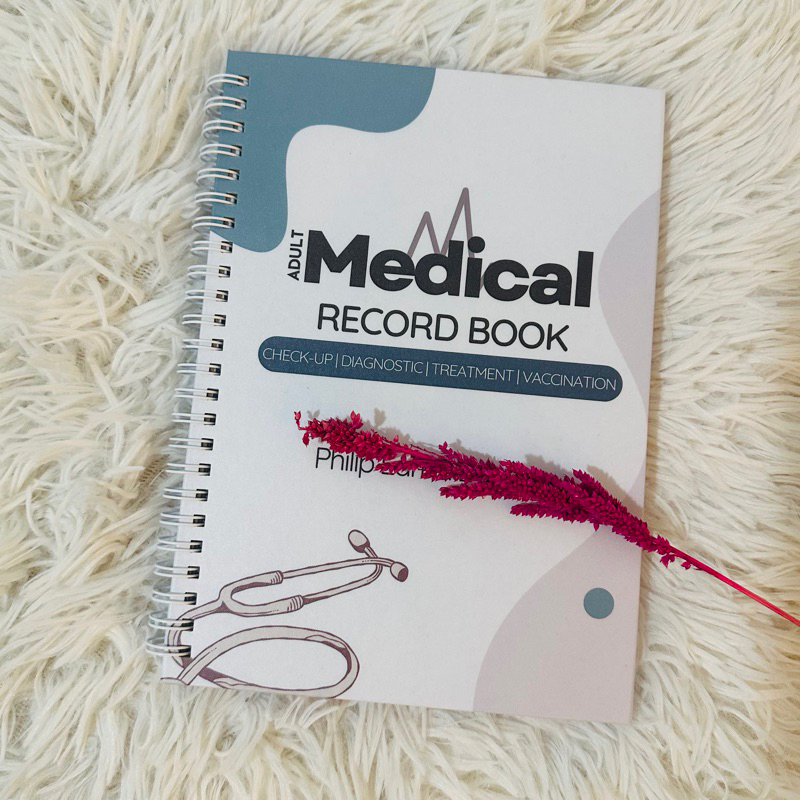 ADULT /SENIOR MEDICAL HEALTH RECORD | CHECK-UP RECORD BOOK ...