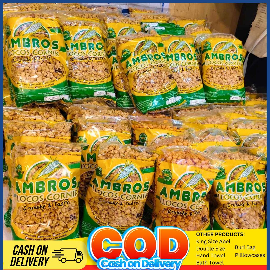 Ambros Ilocos Cornik 320grams Pasalubong Cornick Ilocos Chichacorn ...
