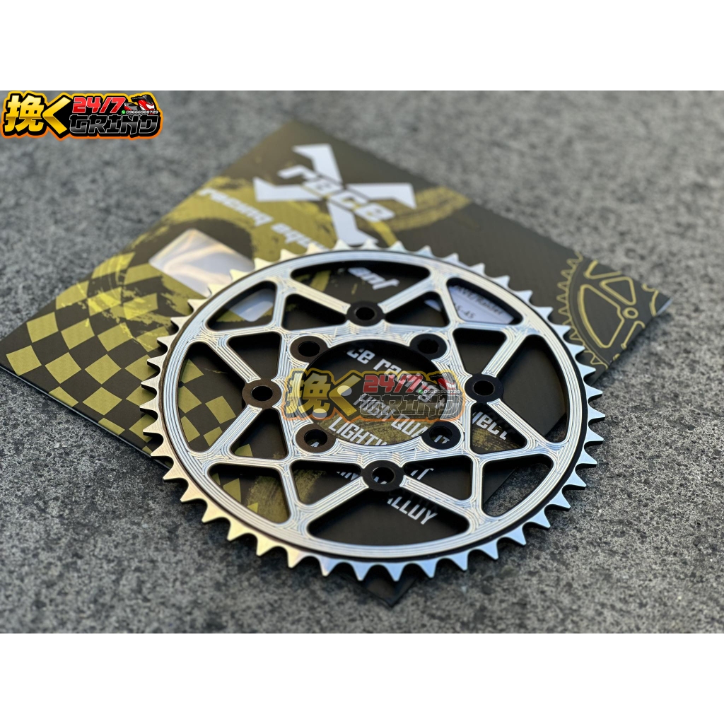 X RACE Ligthen Sprocket Full CNC Raider 150 Fi / Wave / Xrm | Shopee ...