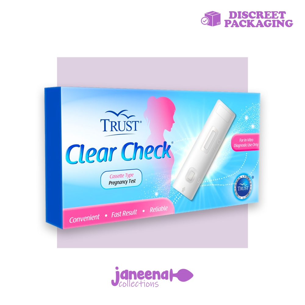 Janeena Trust Clear Check Pregnancy Test Kit (Cassette) | Shopee Malaysia