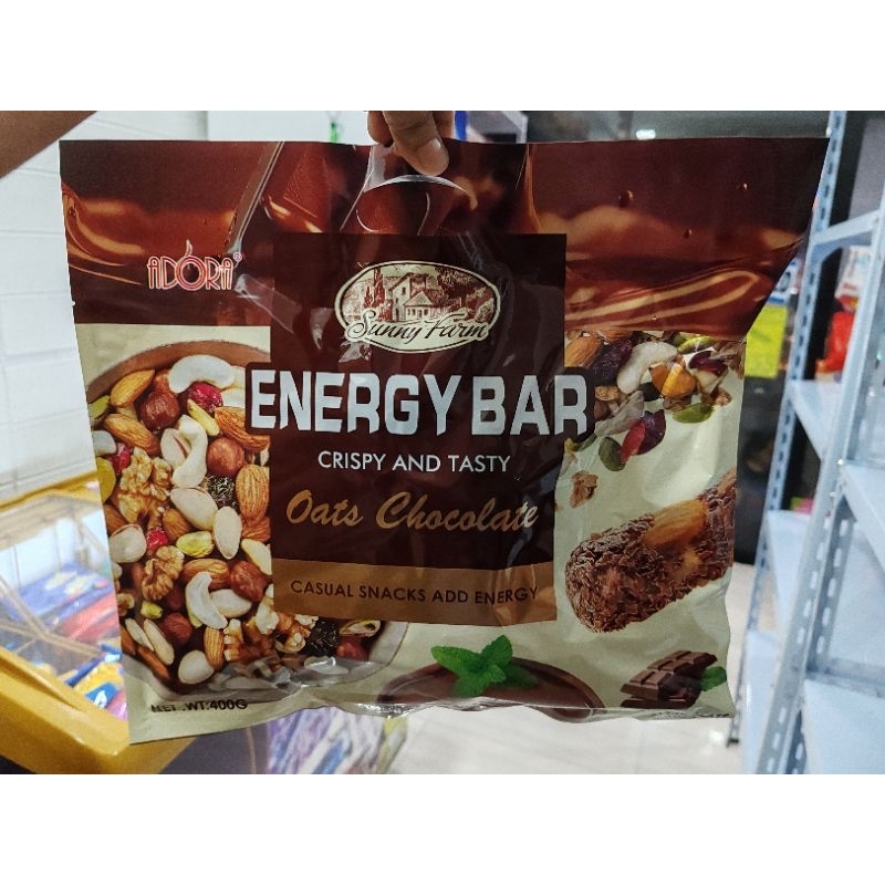 ADORA Energy Bar Crispy and Tasty Oats Chocolate (Dark chocolate flavor ...
