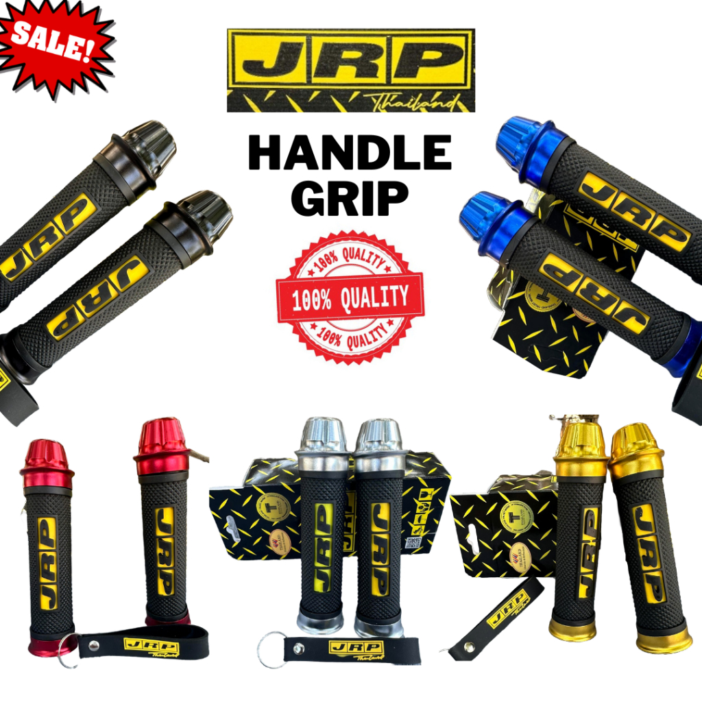 JRP HANDLE GRIP WITH BAR AND KEYCHAIN VERSION 2 FOR RAIDER R150 CARB ...