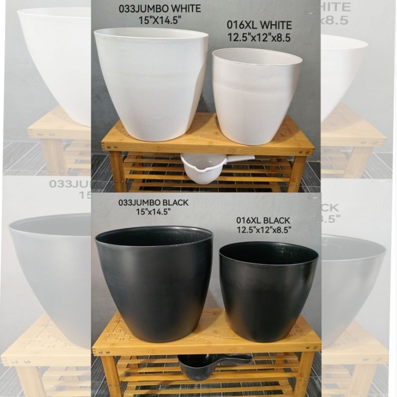 CLASSY PAIL W/ DIPPER (JUMBO, XL, LARGE) TeamPuti,TeamItim, TeamKahoy ...