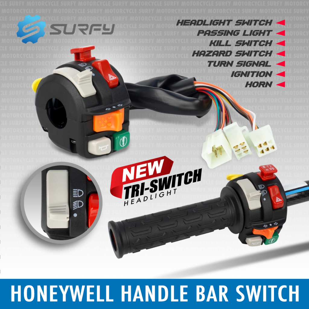 New Domino Honeywell Switch 3Ways All in One Switch Tri Switch Left ...