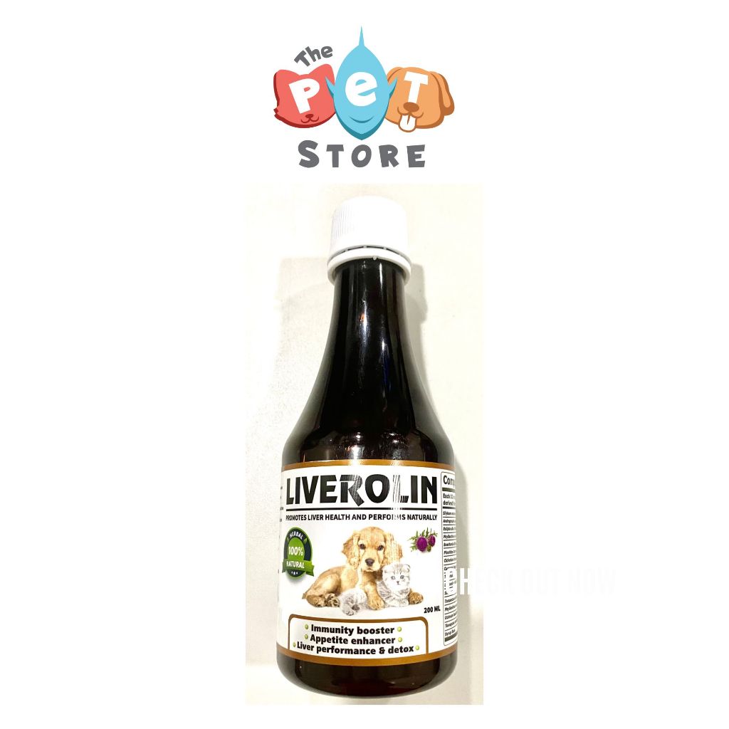 LIVEROLIN Liver Performance Booster for Dogs & Cats 200ml (Improved ...