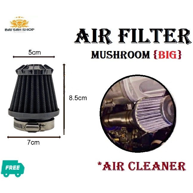 RUSI MP110-Z MP125-Z MOTORCYCLE PARTS BIG MUSHROOM HEAD TYPE AIR ...