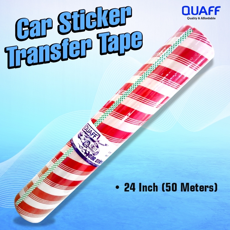 (50 meters in 1 Roll)24 INCH Quaff Transfer Tape or Application Tape ...