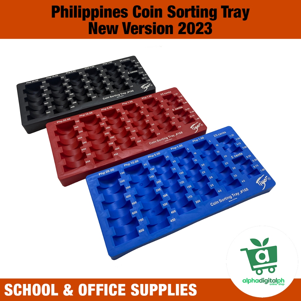 Philippines Coin Sorting Tray Office Store Use | Shopee Malaysia