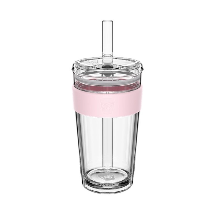 KeepCup Reusable Long Play Cold Cups w/ Straw Shakes Slushies Coffee ...